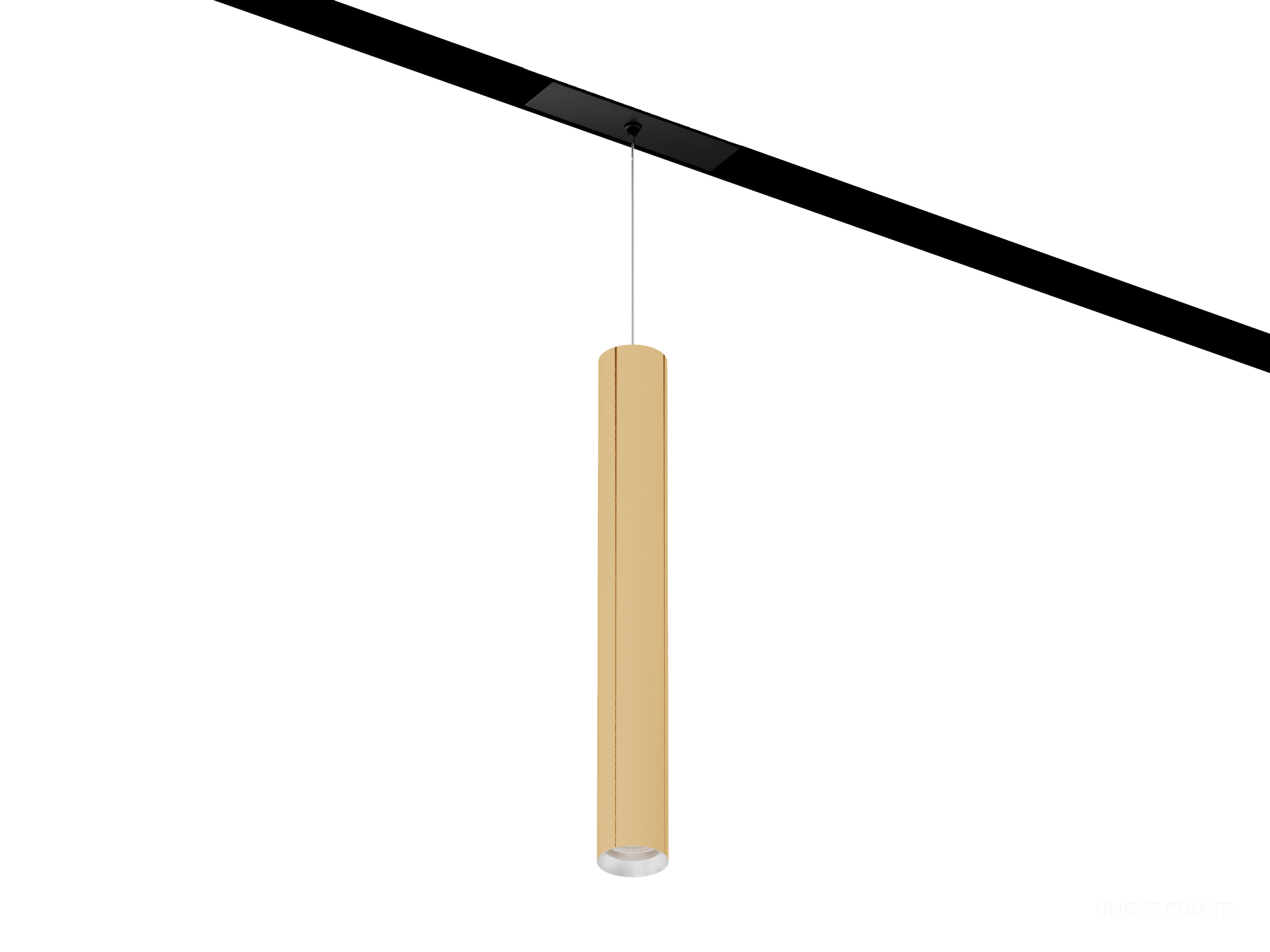 Armatürler HOKASU OneLine Tube Hang (GOLD/D40/320mm/Lens — 3K/7W/60deg ...