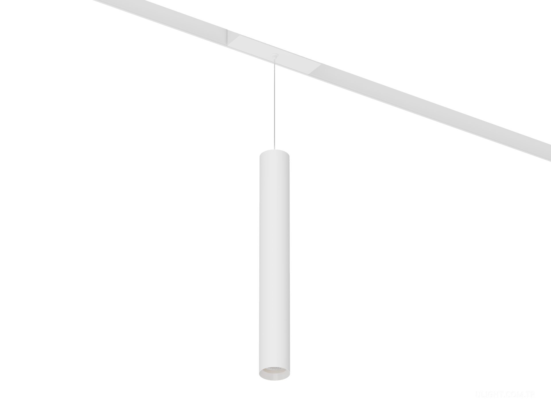 Armatürler HOKASU OneLine Tube Hang (RAL9003/D40/320mm/Lens — 4K/7W ...